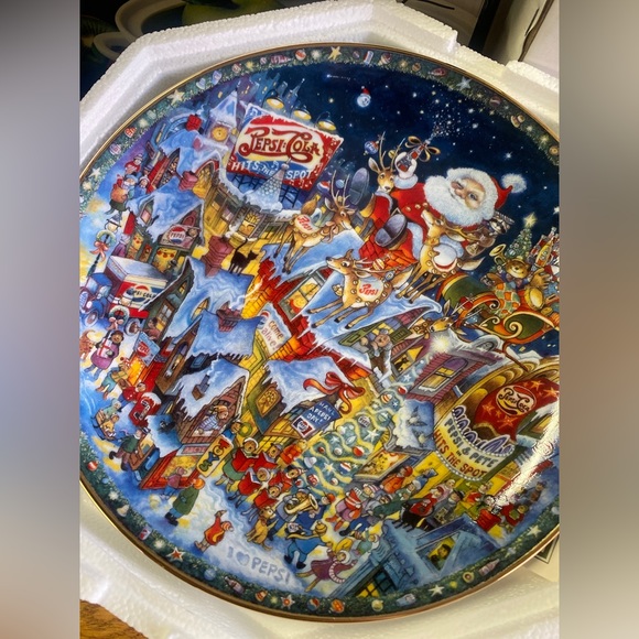 Art | Pepsi Cola Collector Plate | Poshmark